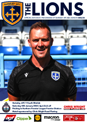 Guiseley v South Shields Matchday Programme | Saturday 14th January ...