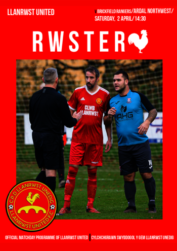 Matchday Programme v Brickfield Rangers | Zeeon
