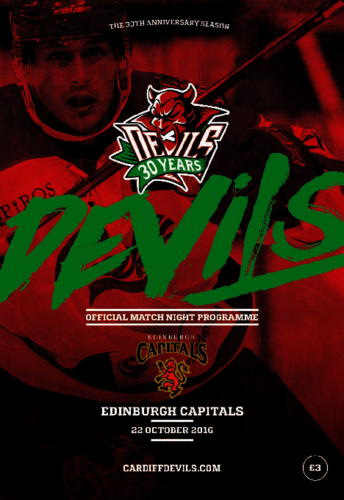 Cardiff Devils v Edinburgh Capitals | Zeeon
