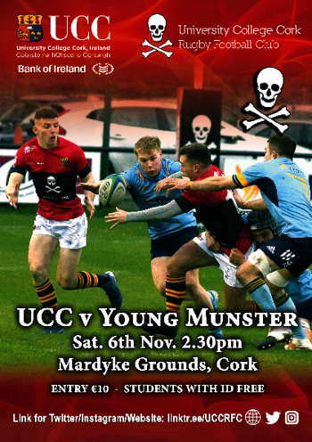 UCC Rugby vs Young Munster - 20211106 Program | Zeeon